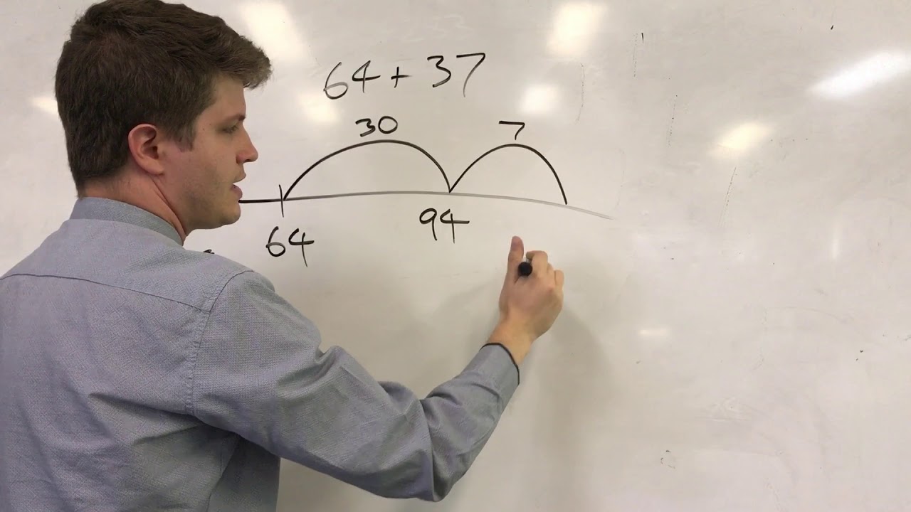 Maths Lightbulb Seminar: Jump Strategy - Addition - YouTube