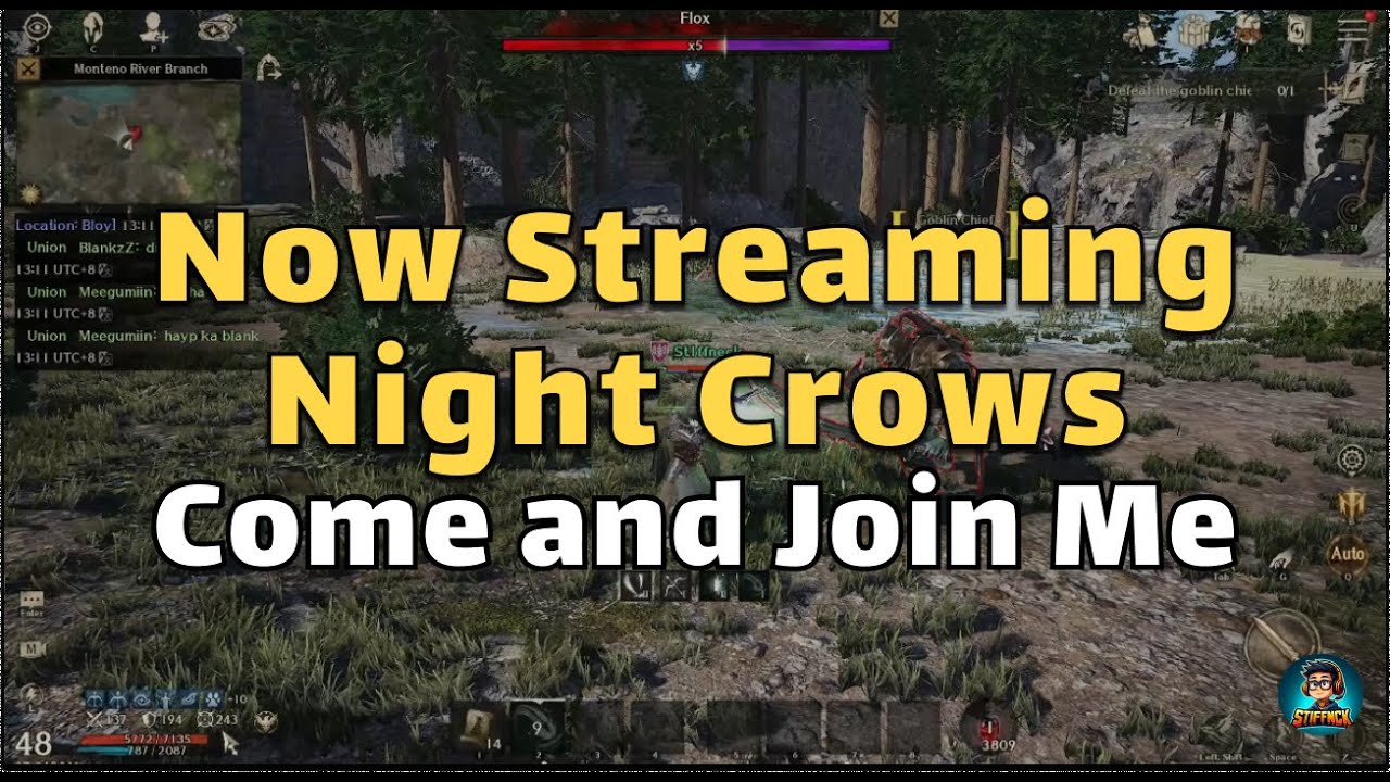 Night Crows Stream #5- Guild Dungeon Intermediate - YouTube