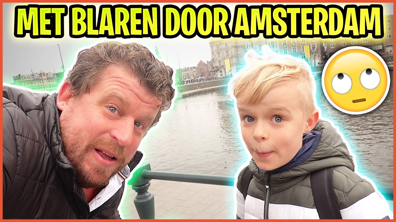 BLAREN LOPEN DOOR AMSTERDAM MET LUAN & DANiEL 😮‍💨 | Bellinga Vlog #2794 ...