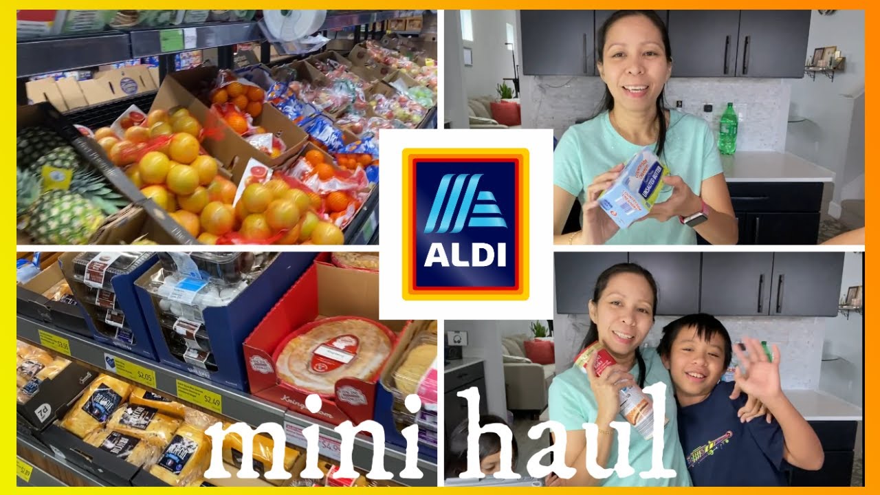 ALDI Mini Grocery Haul 2020 and SHOP With Me - YouTube