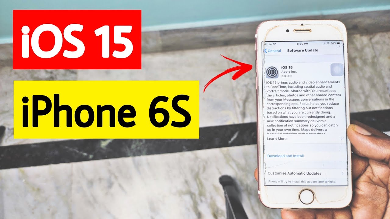 iOS 15 On iPhone 6s New Update | Should You Update ? | Features And ...