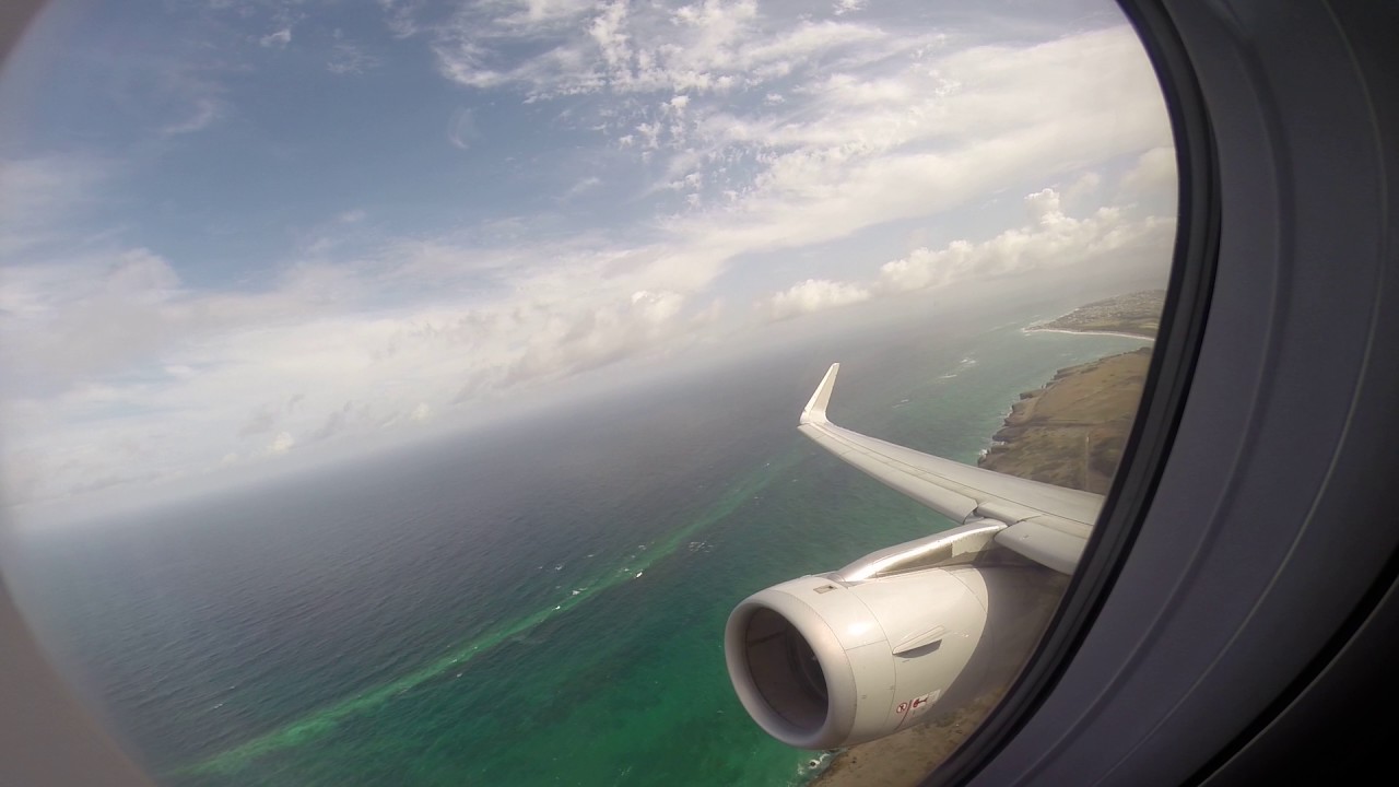 AA1089 11JUN17 BGI MIA A321 N136AN Takeoff - YouTube