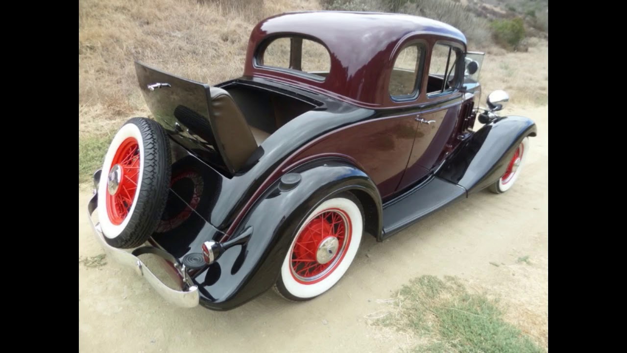 A slideshow of our 1933 Chevrolet Master (5 window coupe) - YouTube