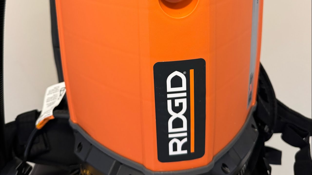 RIDGID backpack vacuum offers powerful suction for a fair price. Works ...