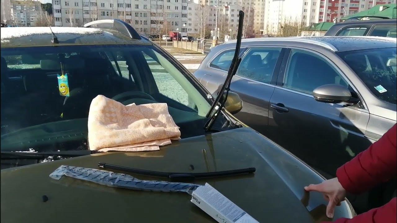Замена и подбор щеток (дворников) на Рено Сандеро Степвей , Логан ...