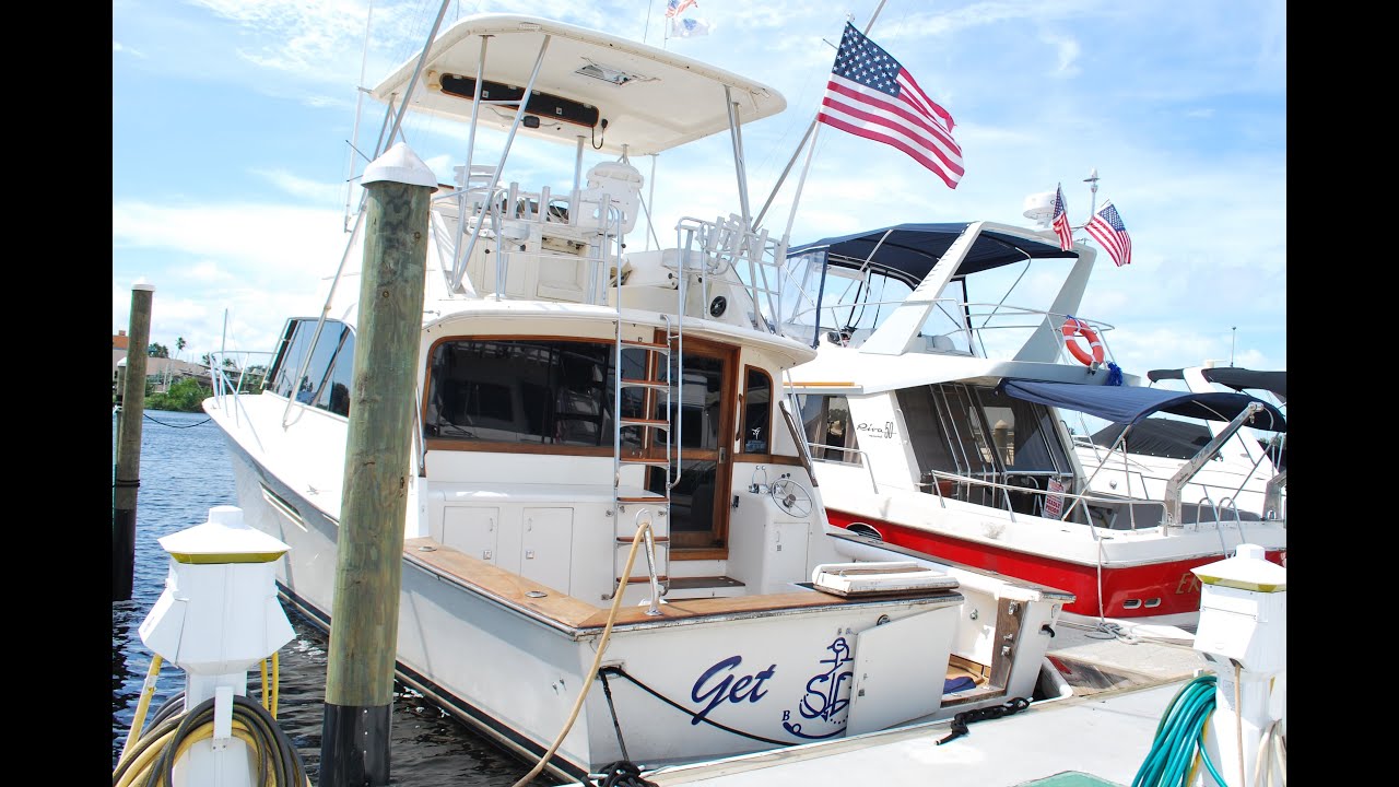 1986 Ocean 48 Super Sport - YouTube