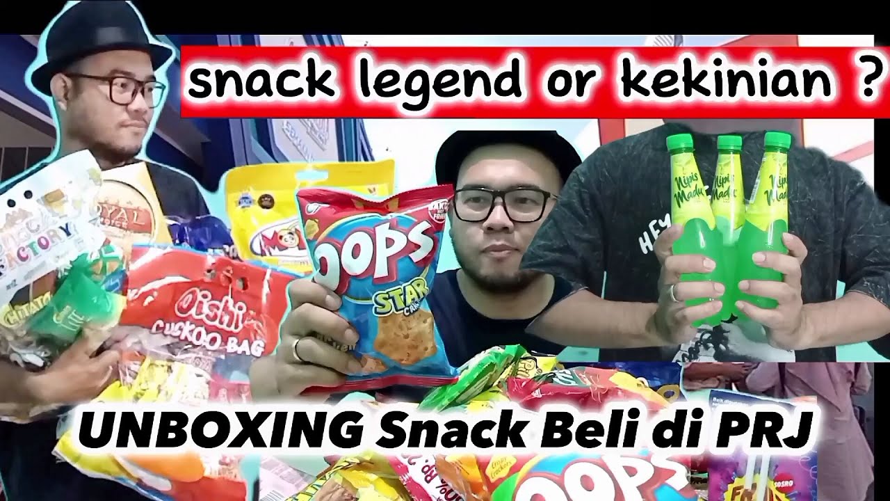 REVIEW SEMUA SNACK LEGEND DAN KEKINIAN YANG ADA DI PRJ !!!! - YouTube