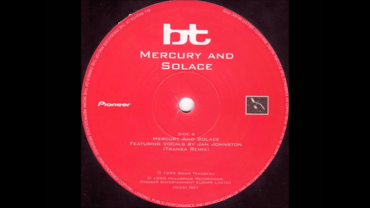 {Vinyl} BT - Mercury & Solace (Transa Remix) - YouTube
