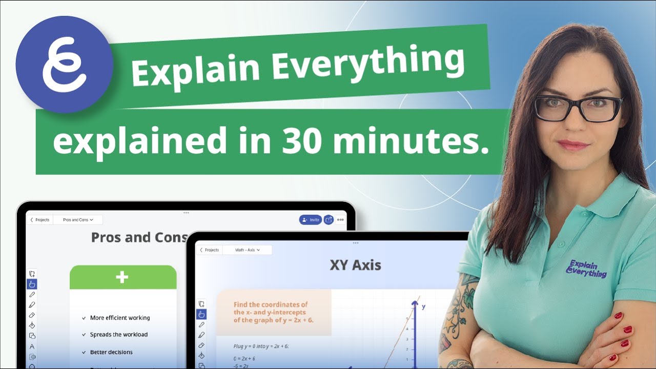 Explain Everything Whiteboard explained in 30 minutes - YouTube