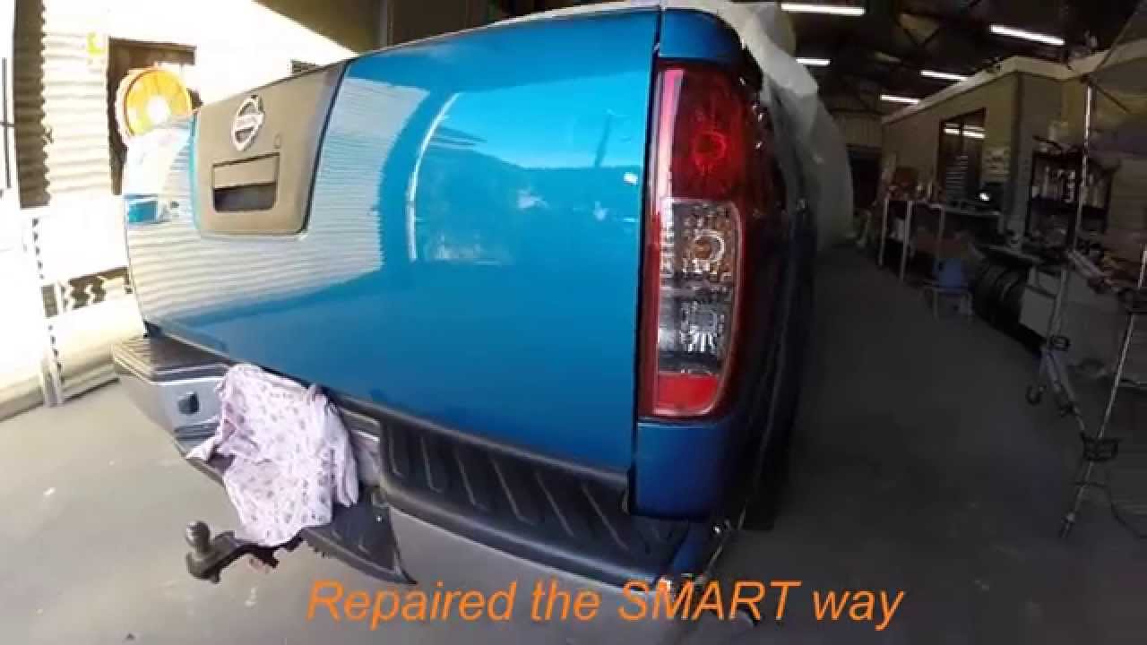 tail gate repair - YouTube