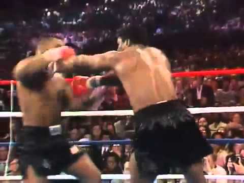 MIKE TYSON first title fight