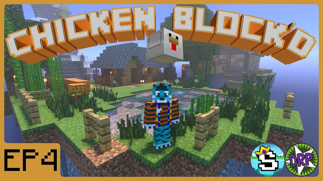 Chicken Block'd - EP4 - Item Collection & Lake - Minecraft Bedrock ...