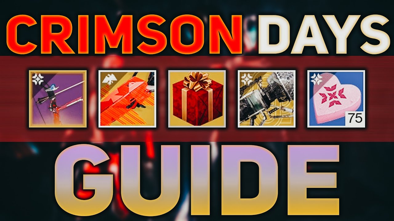 Crimson Days Guide (Quick Confectionery Hearts & The Vow) | Destiny 2 ...