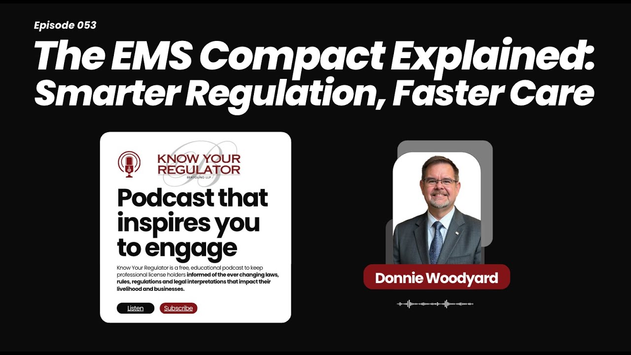 The EMS Compact Explained: Smarter Regulation, Faster Care - YouTube