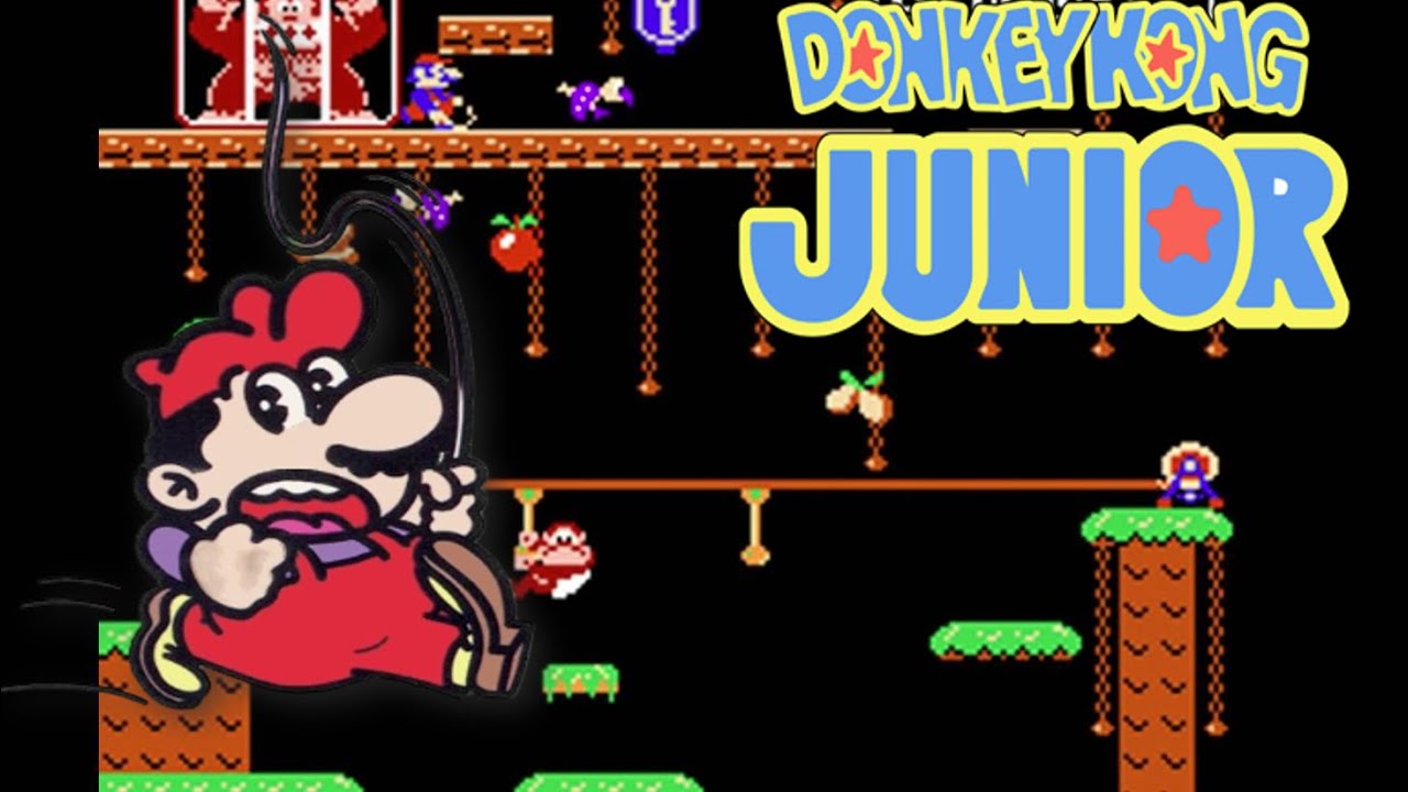 Donkey Kong Jr NES [Live] #DonkeyKongJr, #NES, #NSO, - YouTube