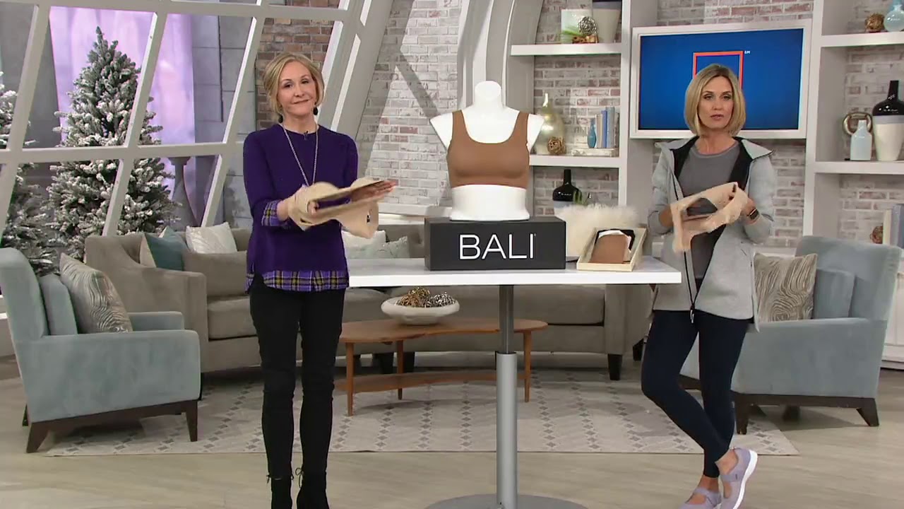 Bali EasyLite Smooth Comfort Wirefree Bra on QVC - YouTube