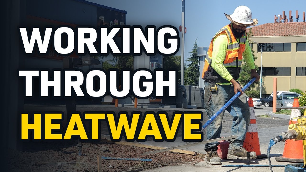 Construction Workers Push Thru Heatwave; Prescribed Burns Return ...