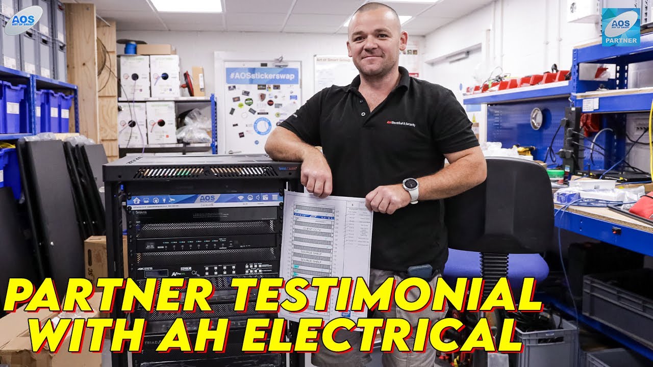 AOS PARTNER TESTIMONIAL with AH Electrical - YouTube