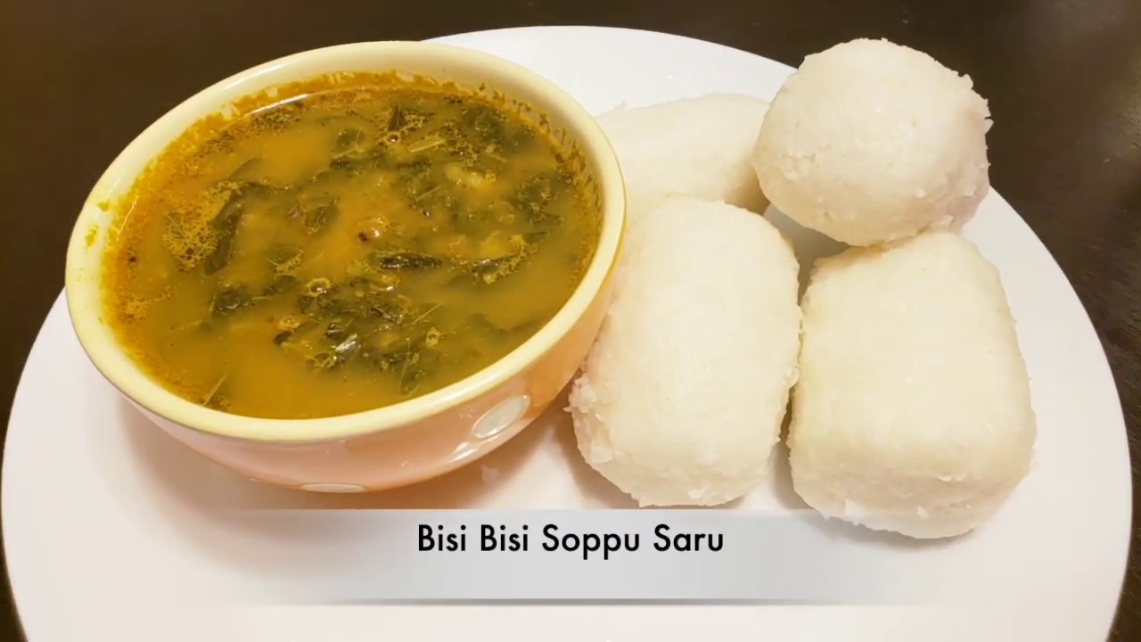 Soopu saru | Easy and quick and healthy | amaranth leaves sambar ...