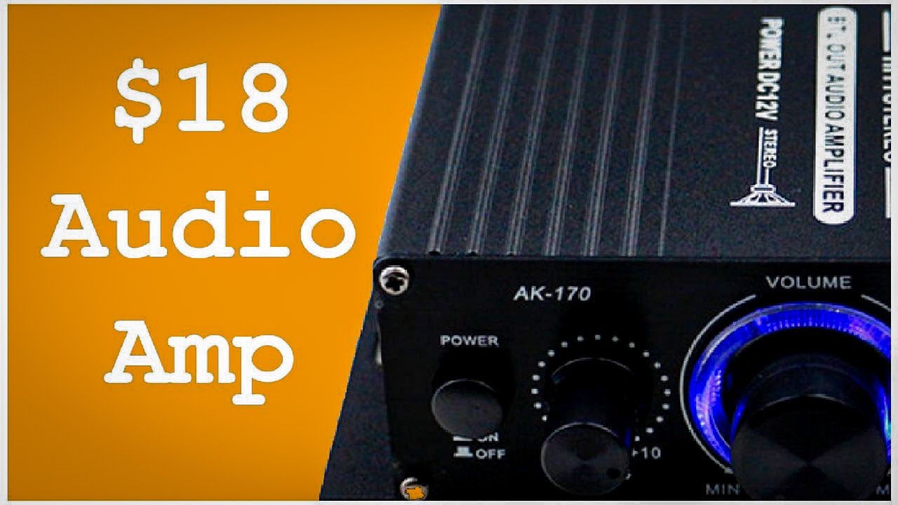 $18 Audio Amplifier... Set Up + Sound Test | Vlog #5 | Insta ...