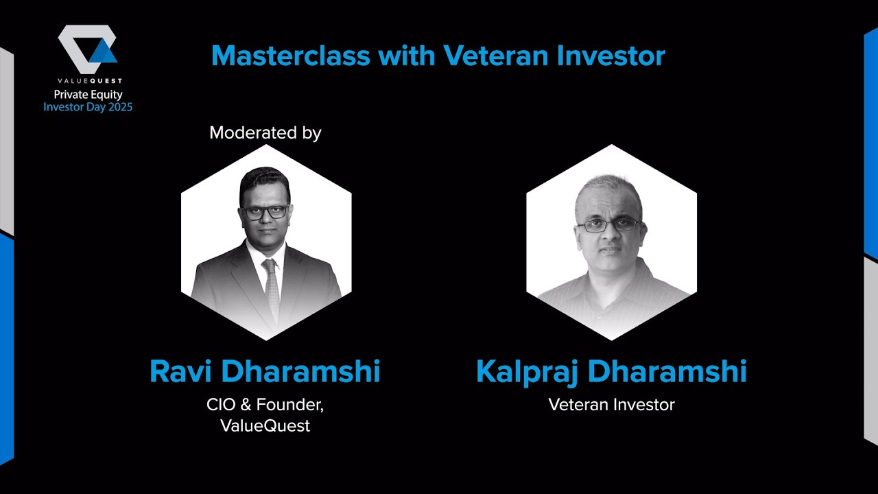 Masterclass with Veteran Investor Mr. Kalpraj Dharamshi : Market ...