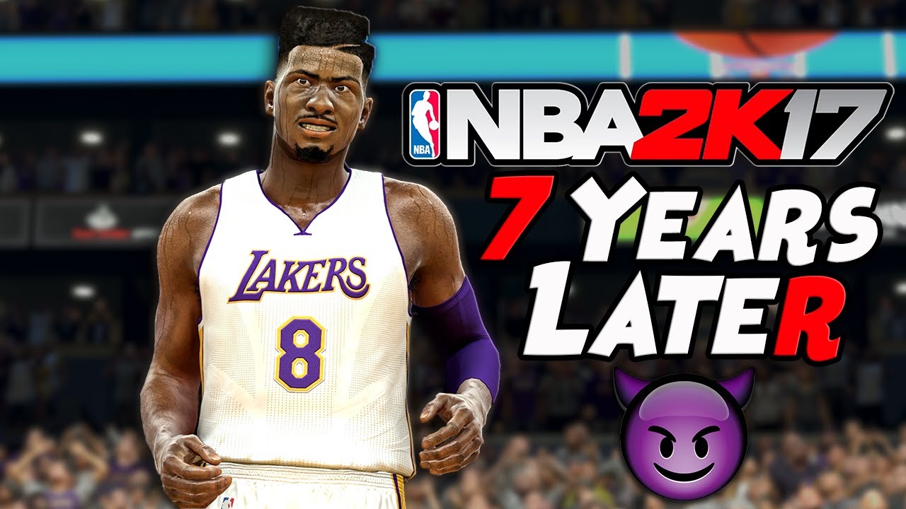 NBA 2k17 MyCareer 7 Years Later!!! Steph Curry Was CHEATING😭 - YouTube