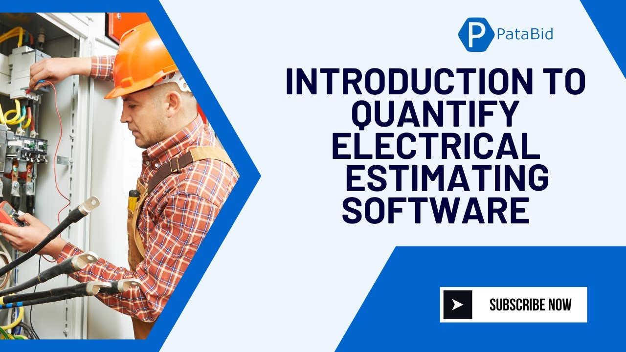 Introduction to Quantify Electrical Estimating Software - YouTube