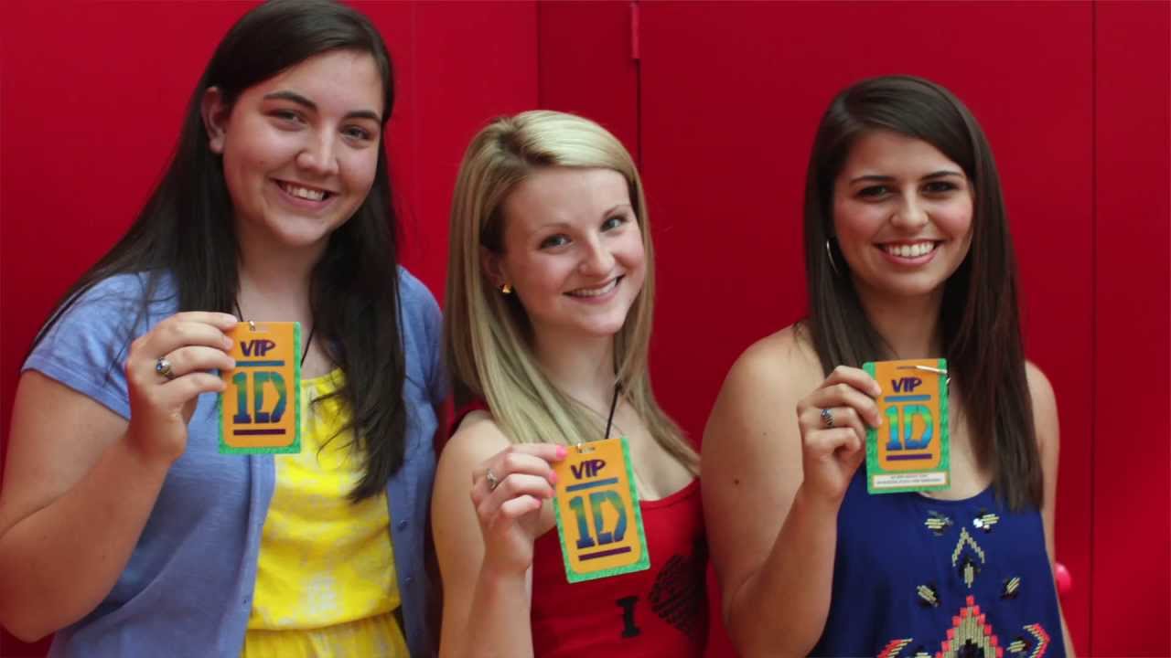 My Nabisco 1D VIP Diary: One Direction Sound Check Party - YouTube
