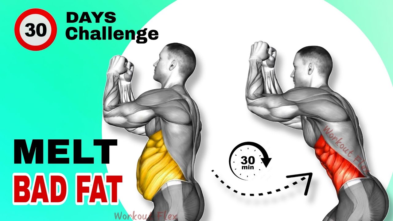 15 Exercises to Burn out Bad belly Fat by these Morning Exercises - YouTube