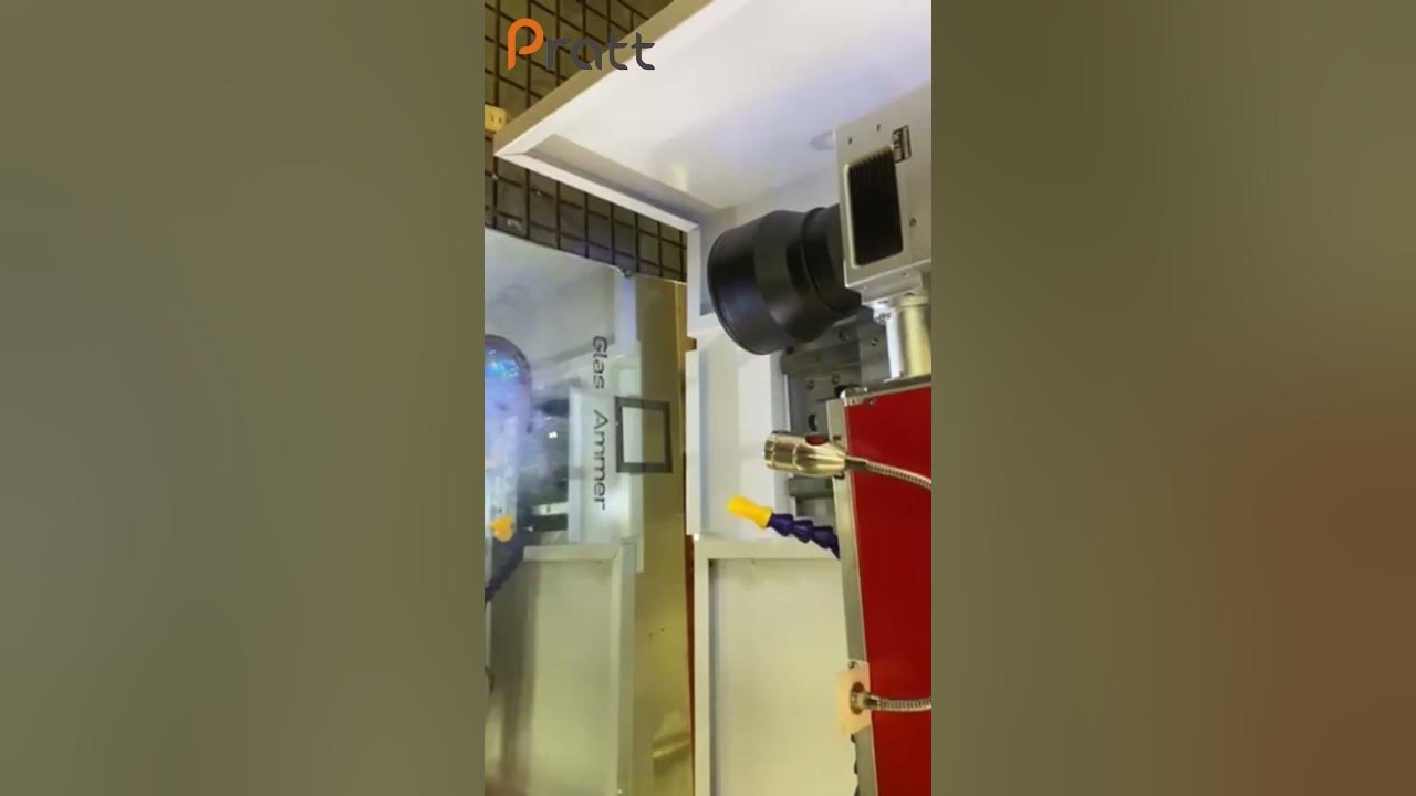 Mirror Marking Machine #cnc #fiber laser marking machine #machine - YouTube