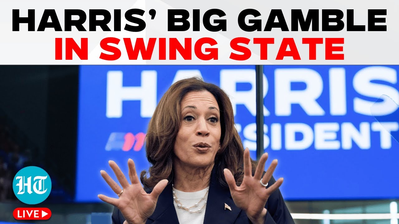 Kamala Harris LIVE | Kamala Harris Arizona Rally | Trump | US Elections ...