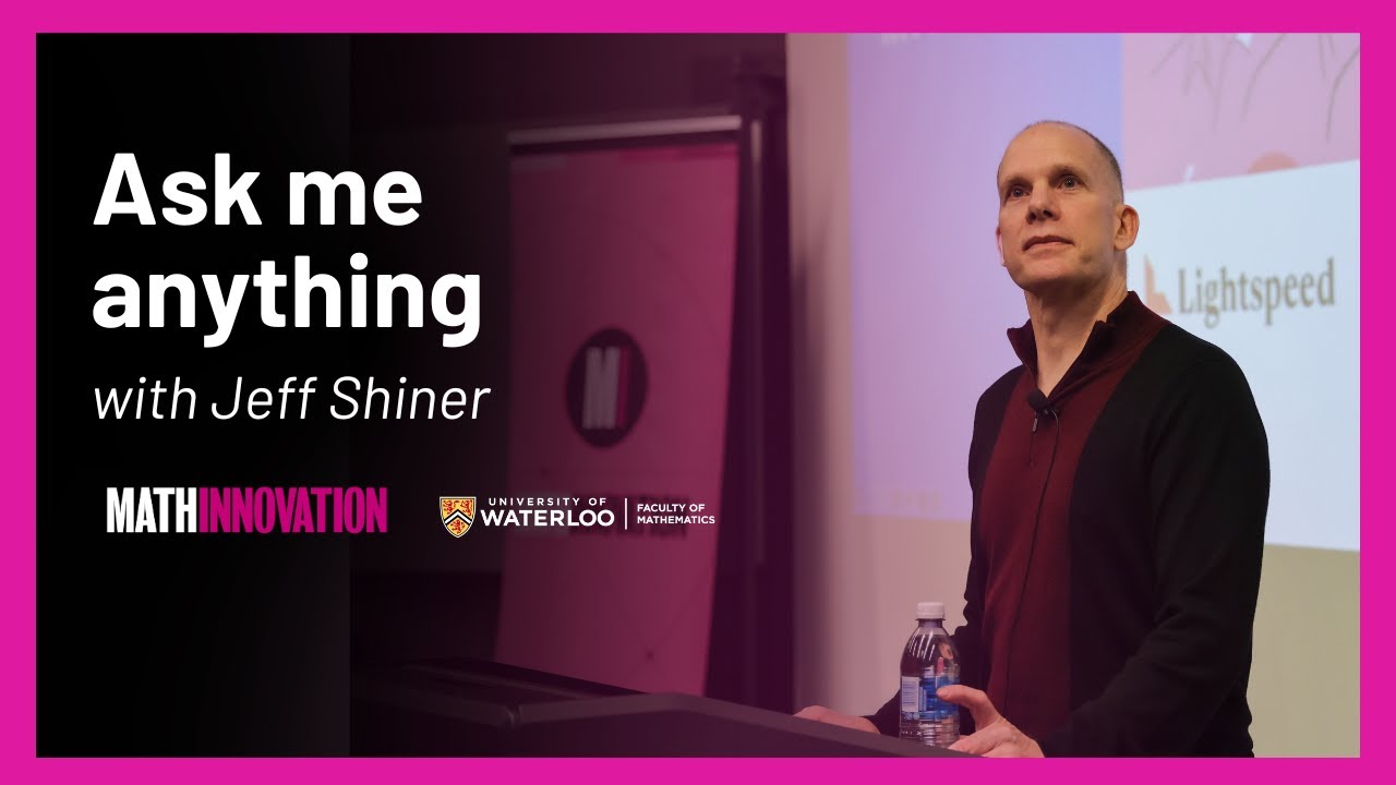 Jeff Shiner | Ask-Me-Anything | Math Innovation Entrepreneurship and ...