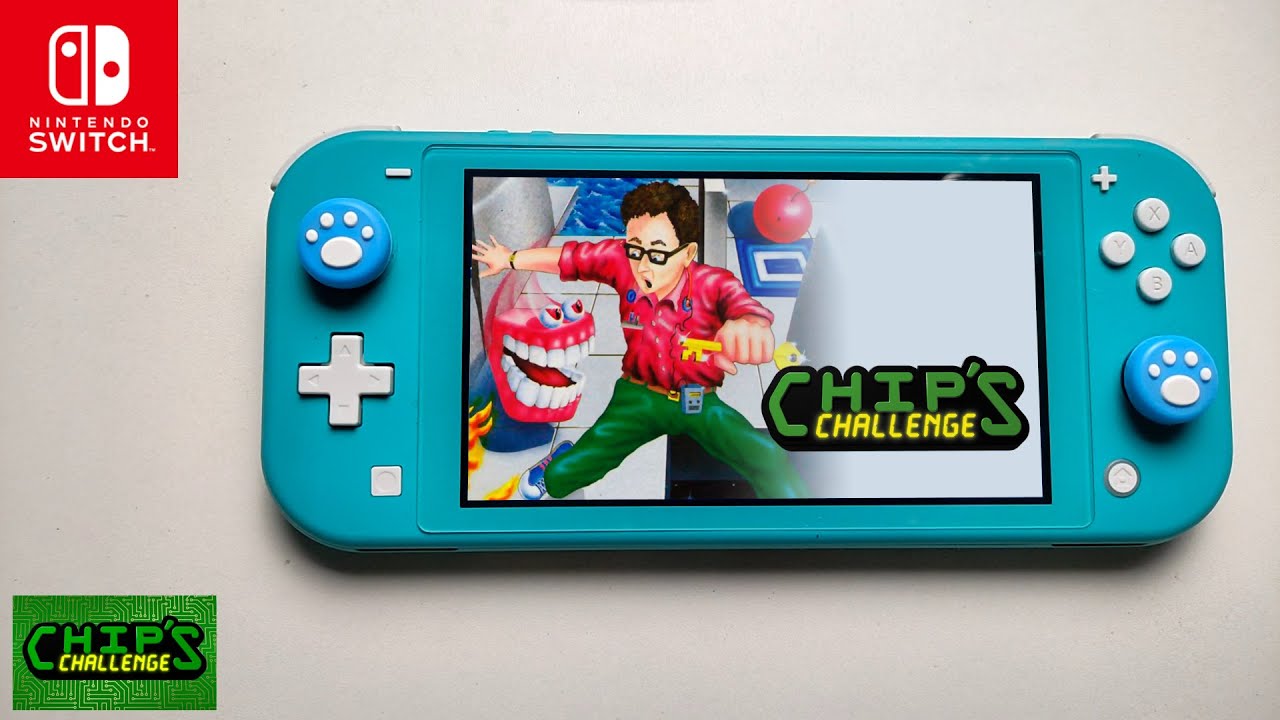 Chip's Challenge On Nintendo Switch Lite - YouTube