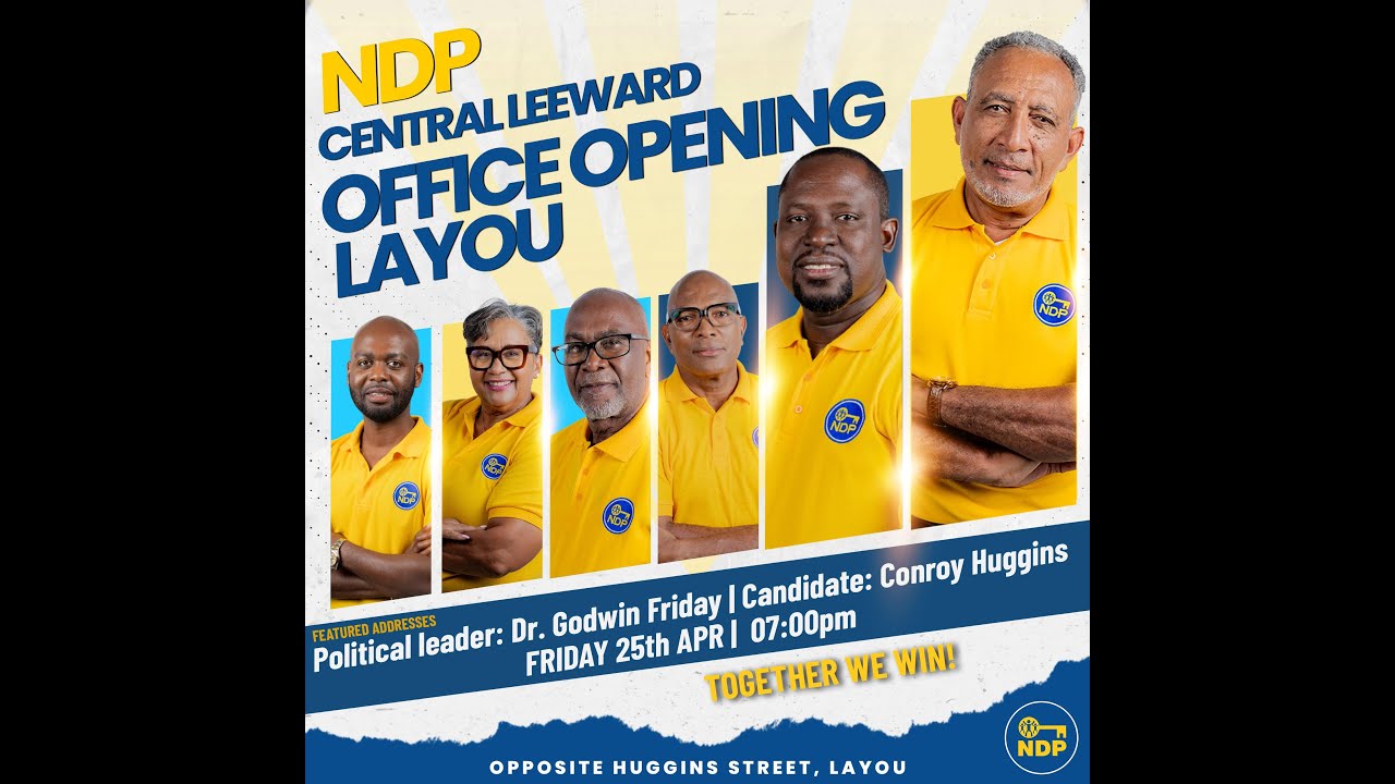 NDP Central Leeward Office Opening Layou - YouTube