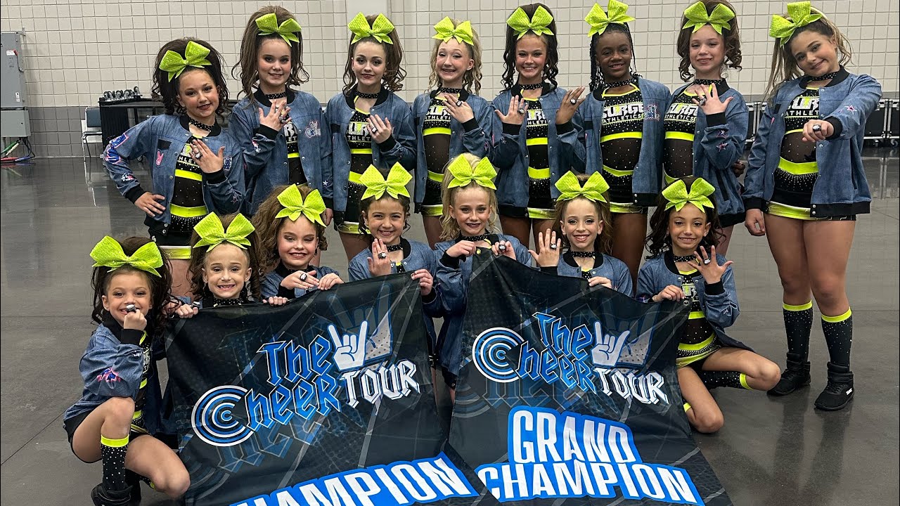 Voltage (junior 2) Deep South Cheer Tour 2025 - YouTube