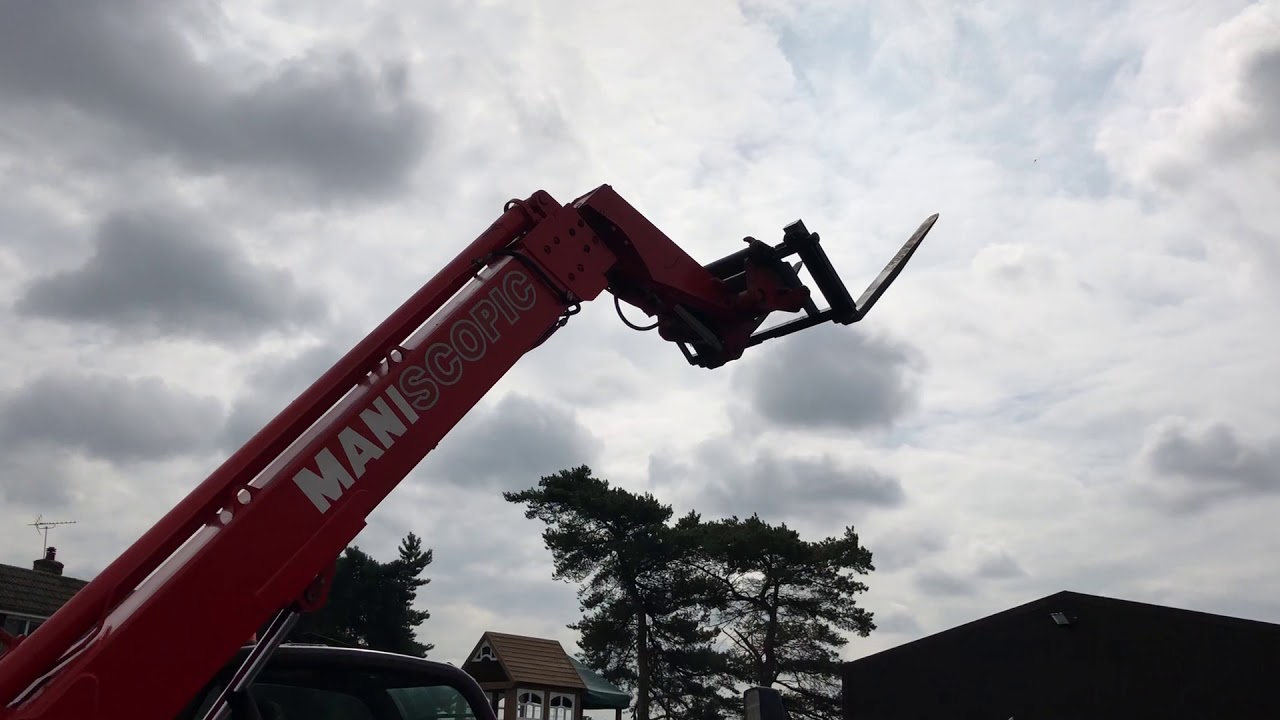 FOR SALE MANITOU MT 932 TURBO 9 METER REACH TELE HANDLER WITH PALLET ...