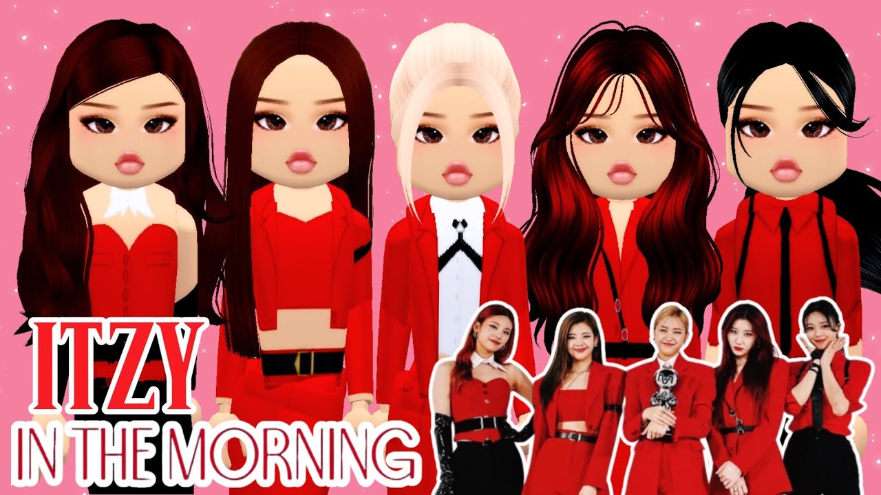 ITZY 'In the Morning' Roblox Outfit Codes | Diaries Official 🎀 - YouTube