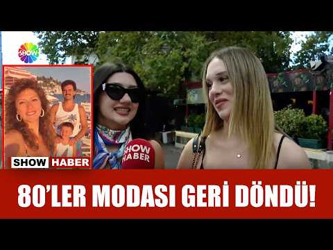Sosyal medyada 80'ler akımı!