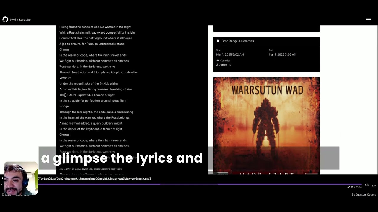 Git Karaoke Demo & Presentation One Thrillion Agents Hackathon VEED - YouTube