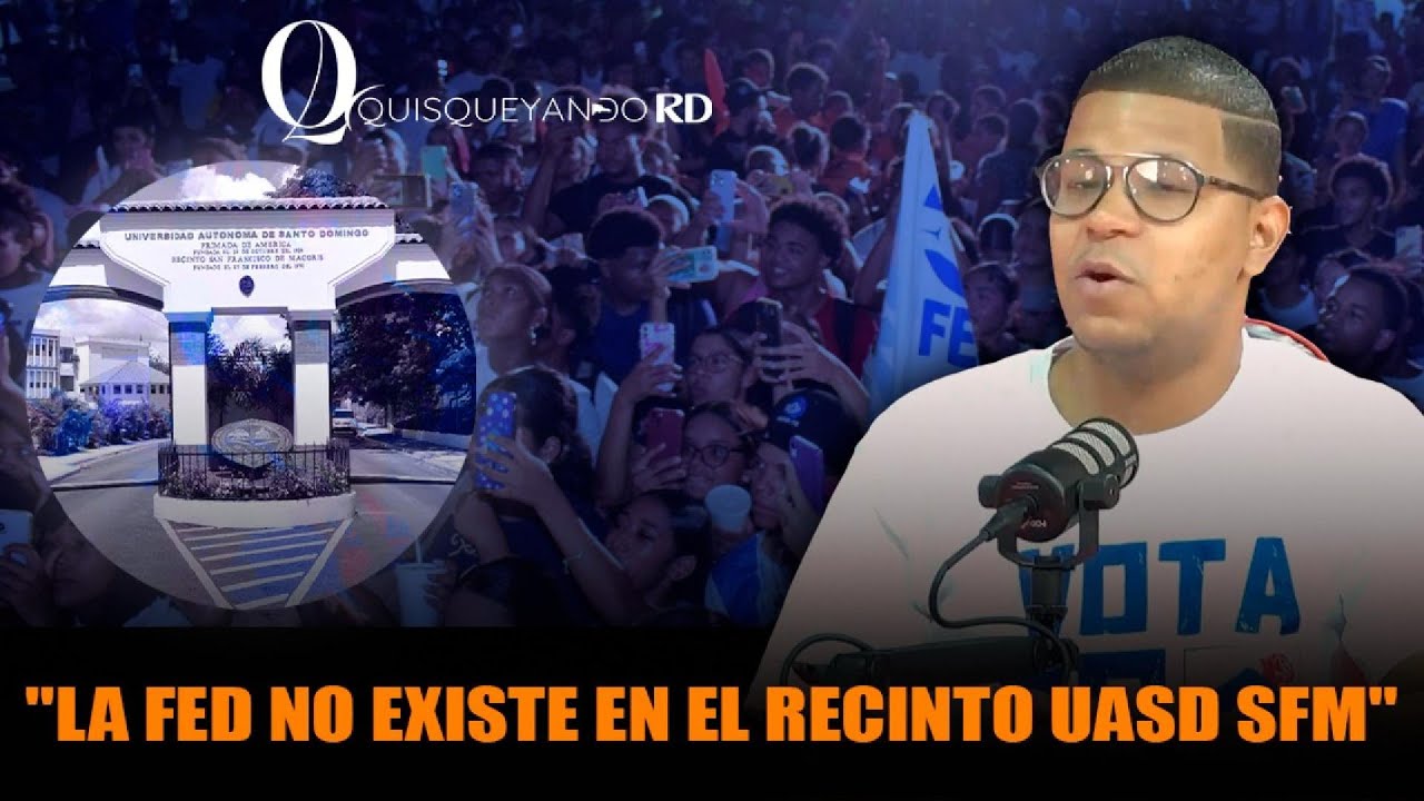 Brayan Lee, aspirante a presidir por el FESD16. de la UASD S.F.M - YouTube