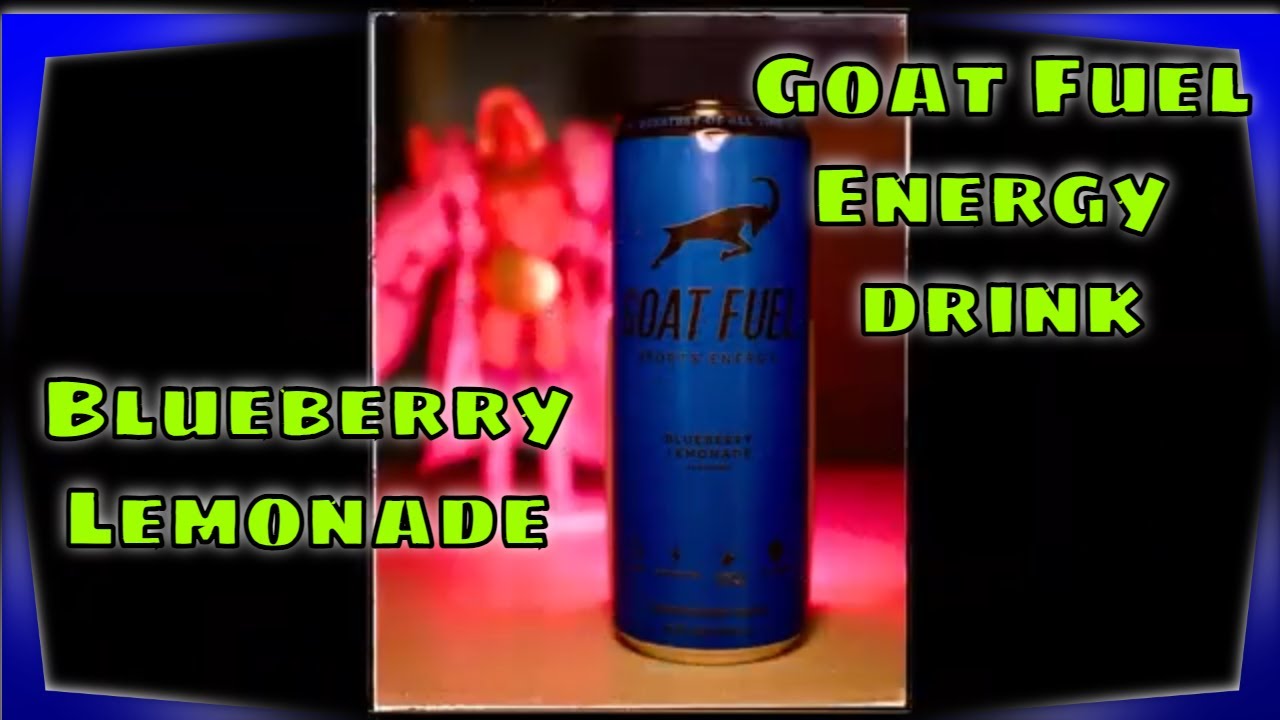 Goat Fuel Blueberry Lemonade energy drink - YouTube