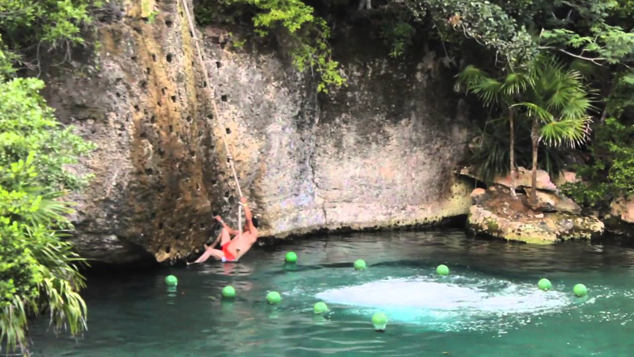 Mexico 2013 cliff jumping - YouTube