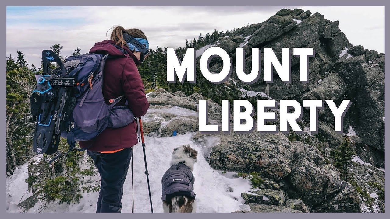 Hiking Mount Liberty via Liberty Springs Trail (Winter Hiking in New ...