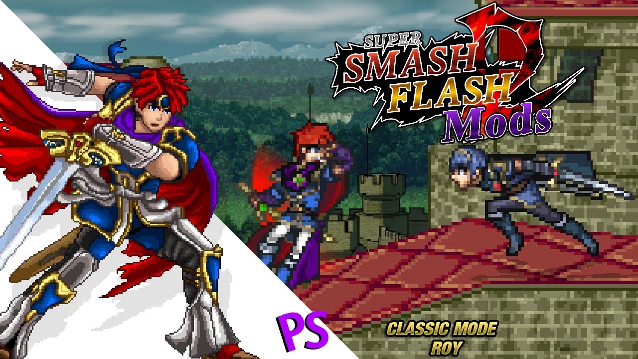 SSF2 Mods Showcase: Roy- Project PS Classic Mode - YouTube