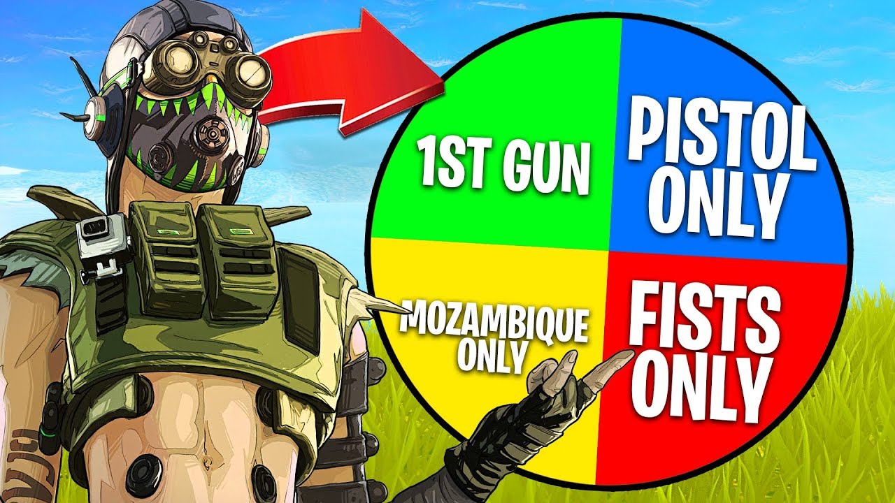 APEX LEGENDS *SPIN THE WHEEL* CHALLENGE!! (Apex Legends, Season 1 ...