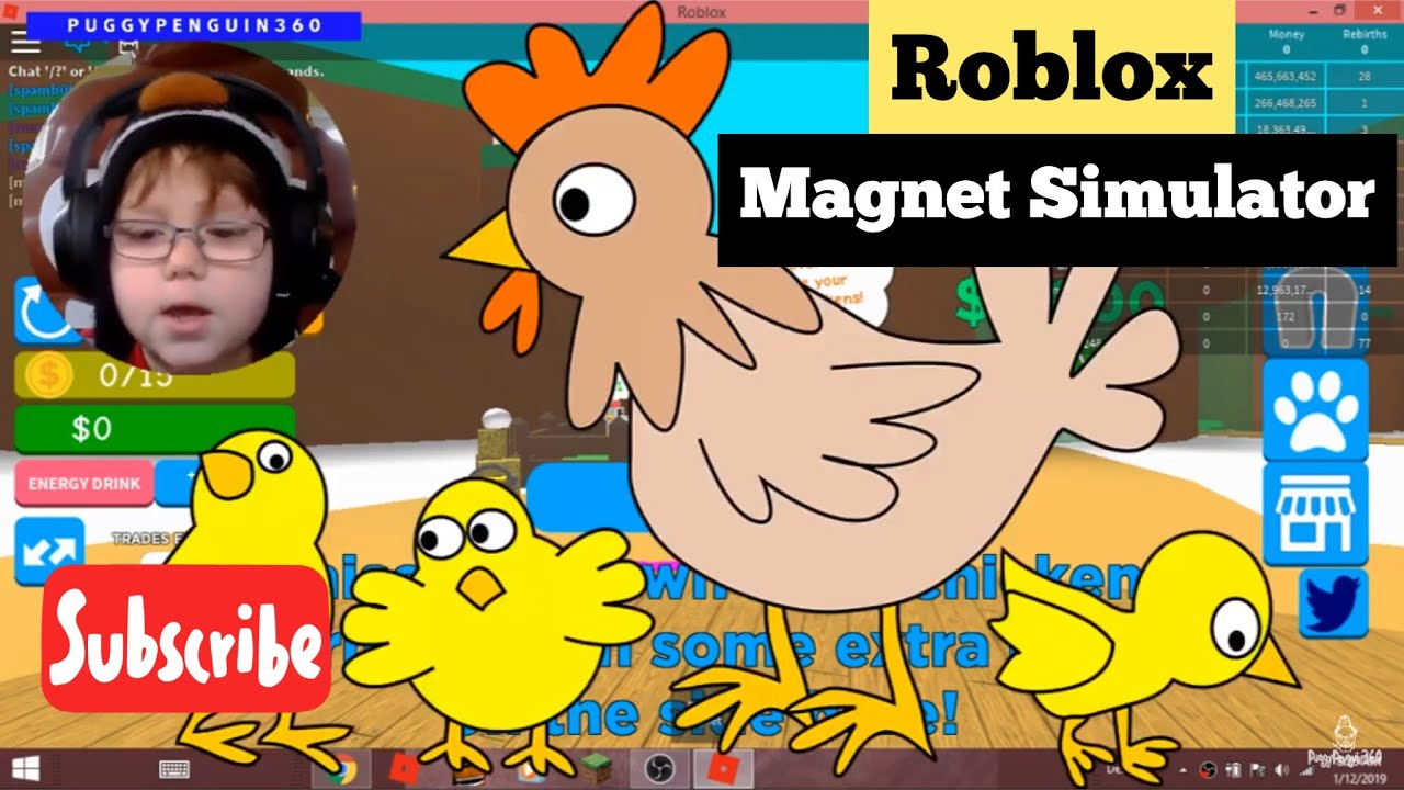 ROBLOX MAGNET SIMULATOR, I have a SPACE MAGNET - YouTube