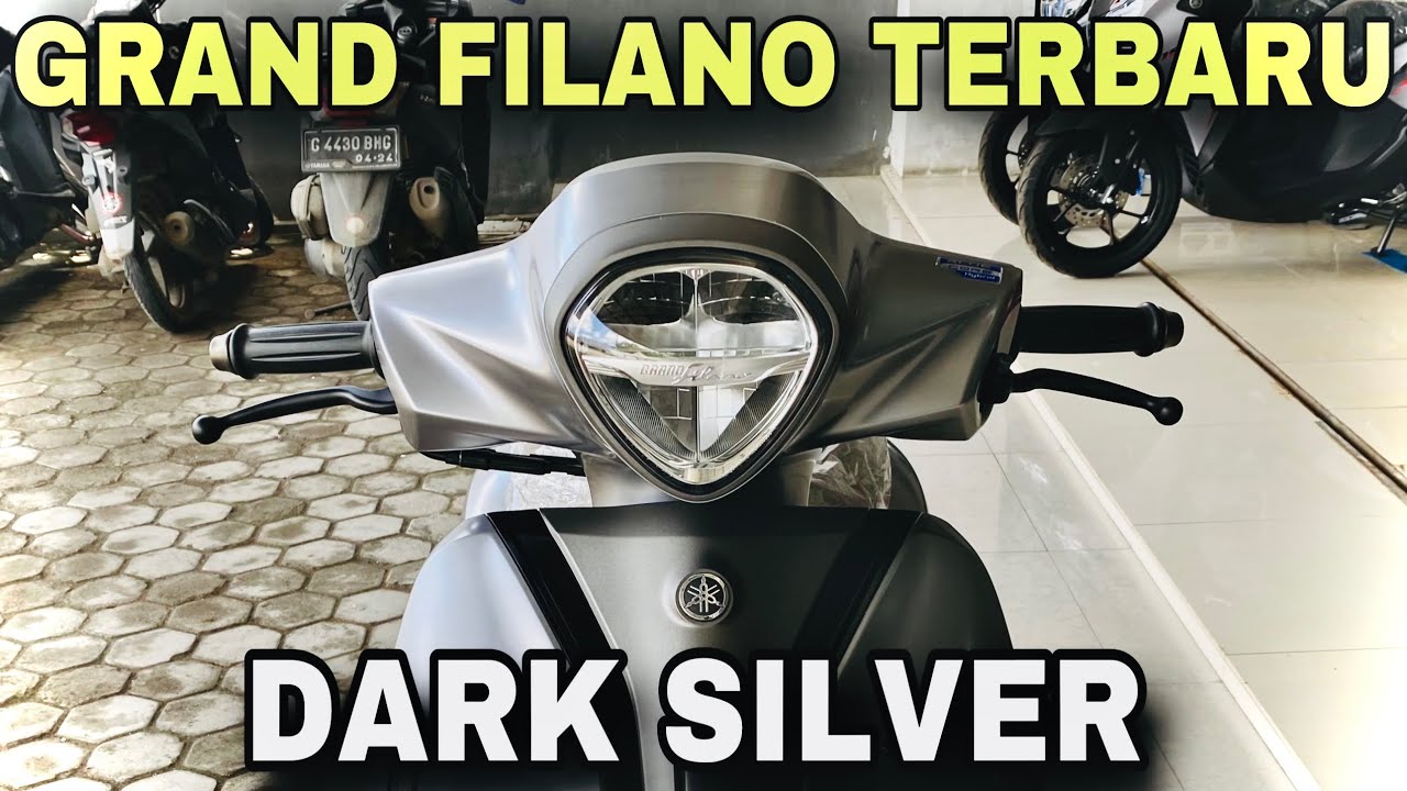GRAND FILANO 2024 VARIAN TERBARU DARK SILVER PALING DITUNGGU ‼️ - YouTube