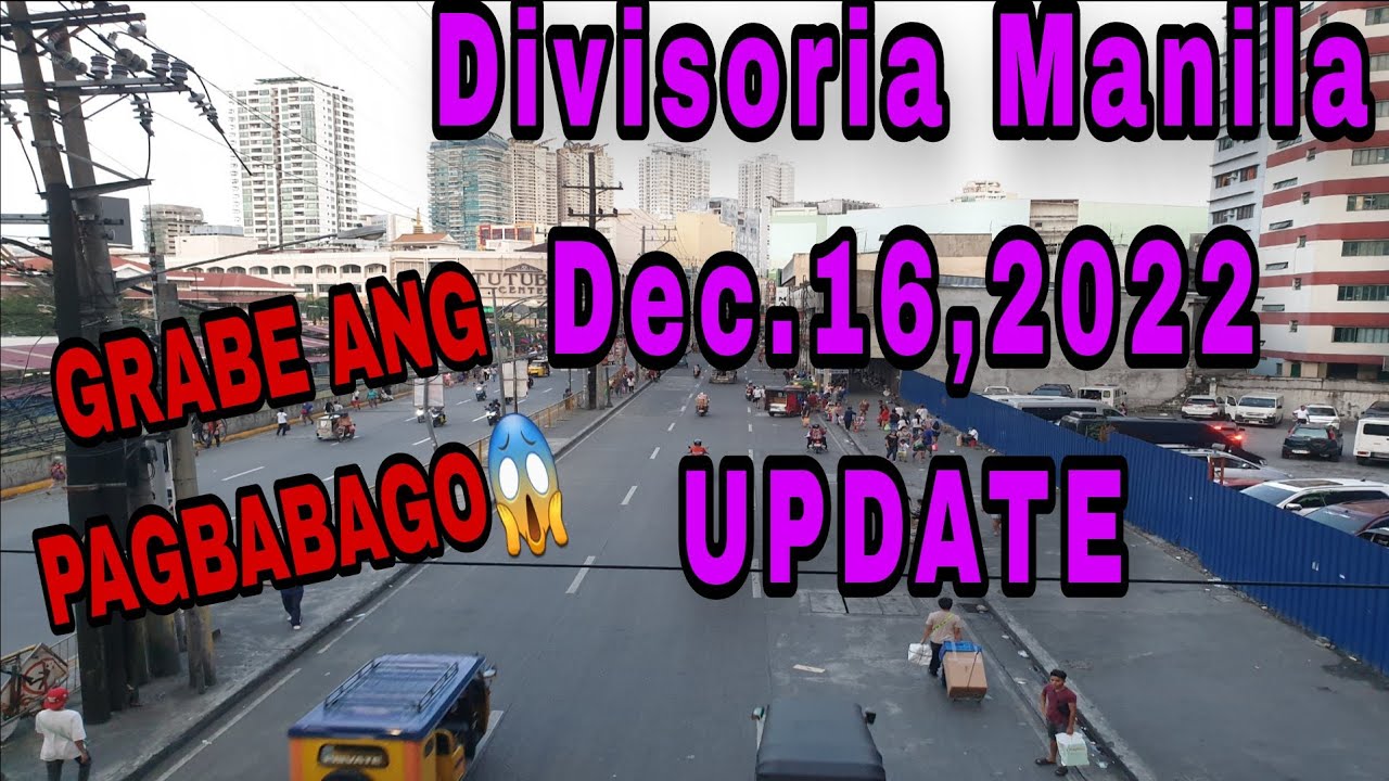 DIVISORIA MANILA UPDATE TODAY😱MANILA CITY METRO MANILA - YouTube