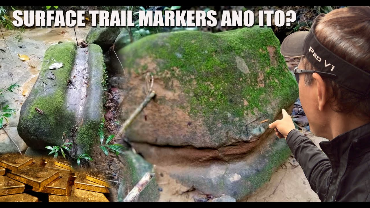 MAGANDANG SURFACE TRAIL MARKERS THAT LEADS TO YAMASHITA GOLDS. - YouTube