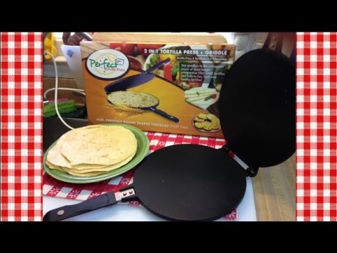 Making Tortillas with The Perfect Tortilla Press ~Product Share~